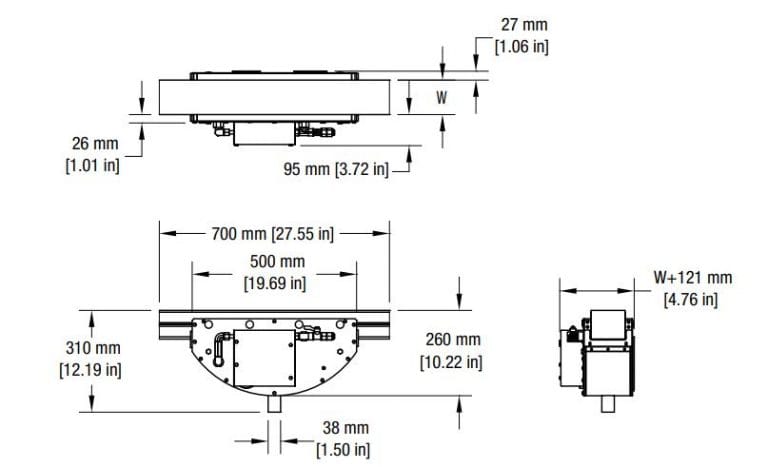 Dry Cleaning Module for FlexMove Aluminum Conveyors
