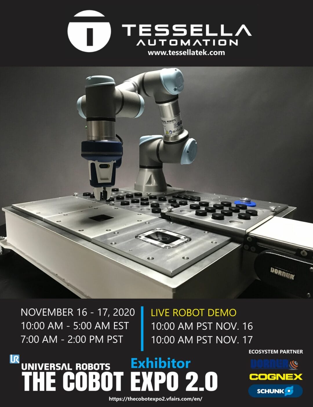 Partner Event: UR+/Tessella - Cobot Expo 2.0 - Dorner Conveyors ...