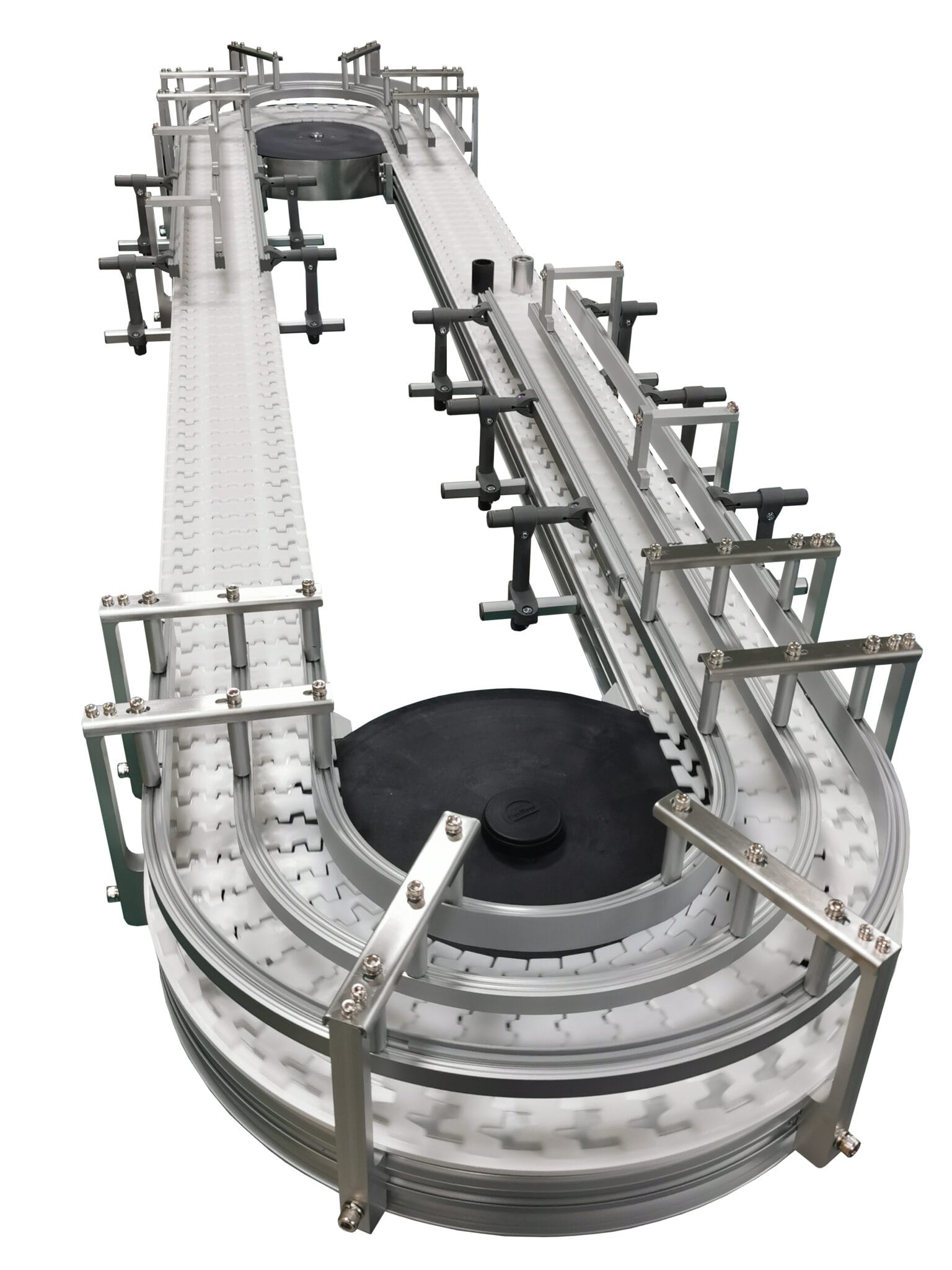 Center Top Guide Provides Lane Control on FlexMove Conveyor - Dorner ...