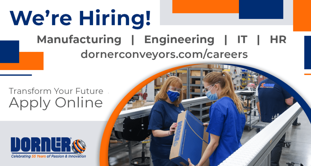 Join Team Dorner - Dorner Conveyors