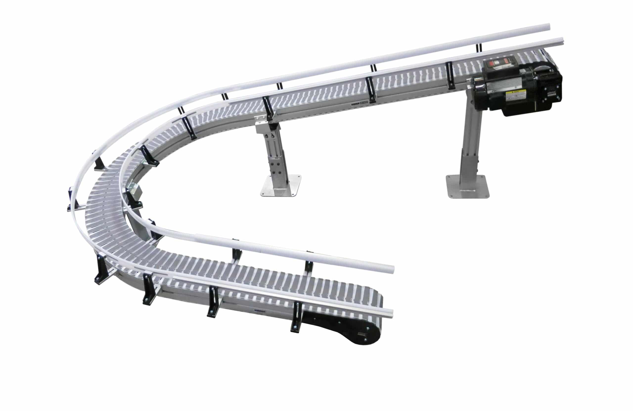 FlexMove Helical Bend Aluminum Flexible Conveyors - Dorner Conveyors