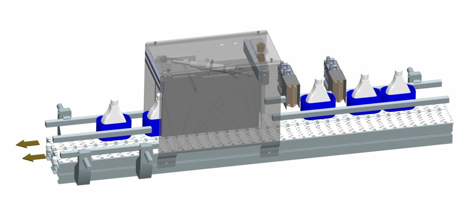Puck/Package Divert Module for FlexMove Conveyors