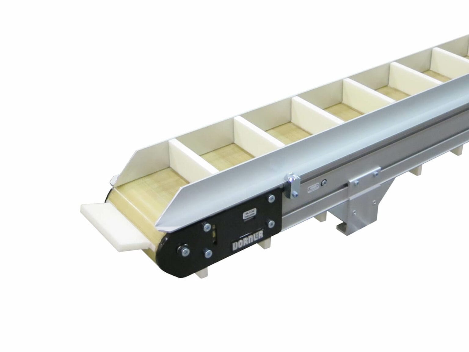 Dorner 3200 Precision Move Cleated High Speed Conveyor Dorner