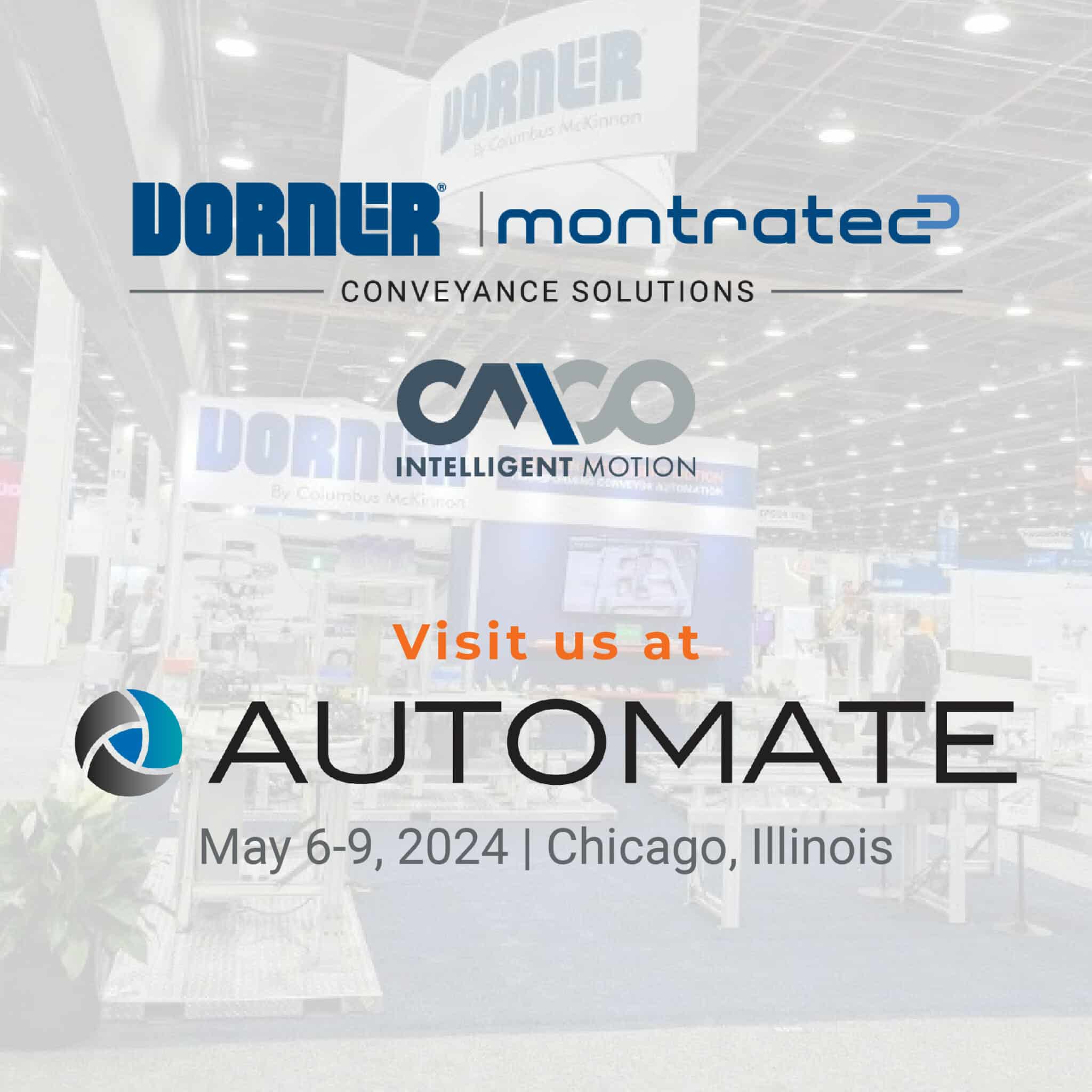 Automate 2024 Booth Preview - Dorner Conveyors