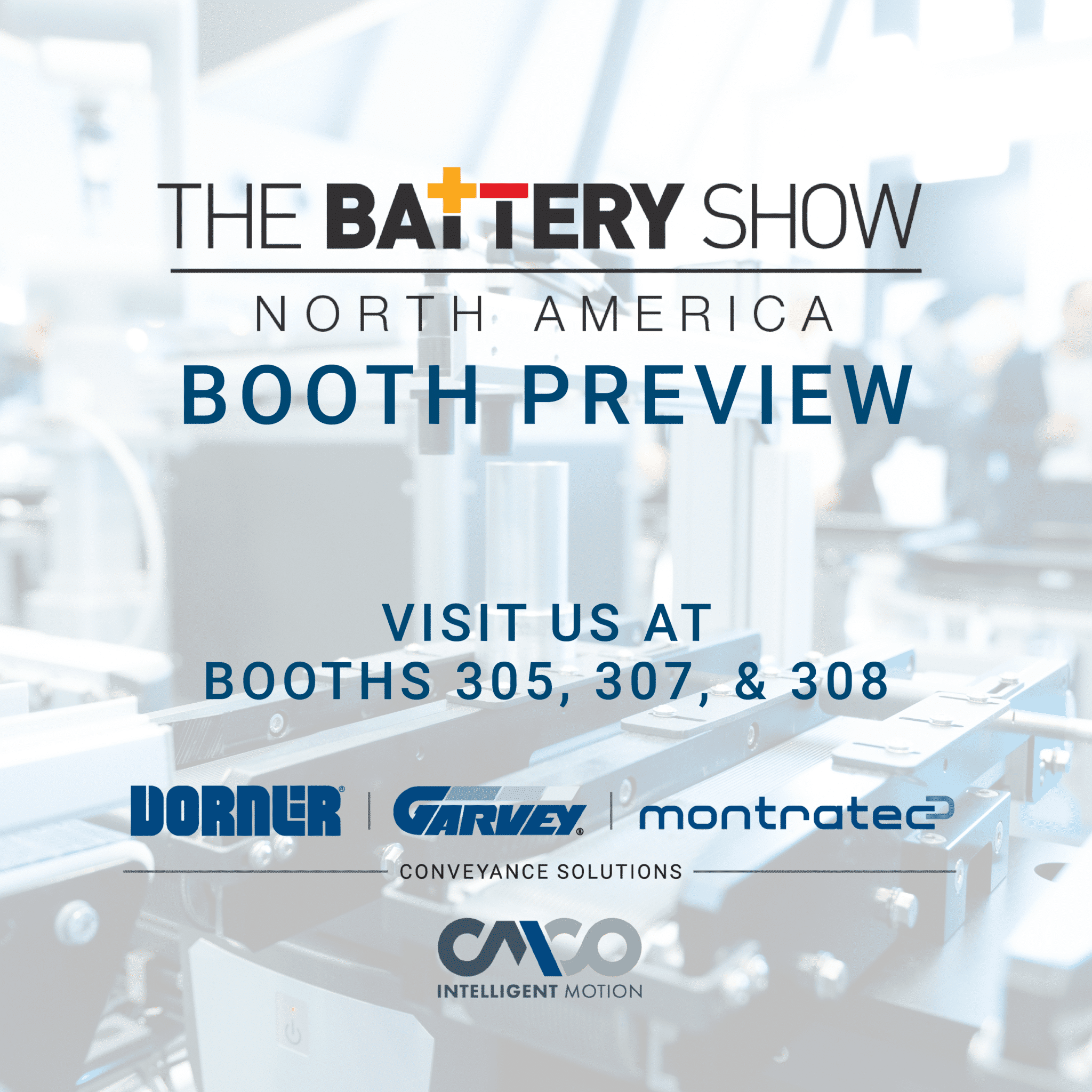 Battery Show North America Preview - Dorner Conveyors