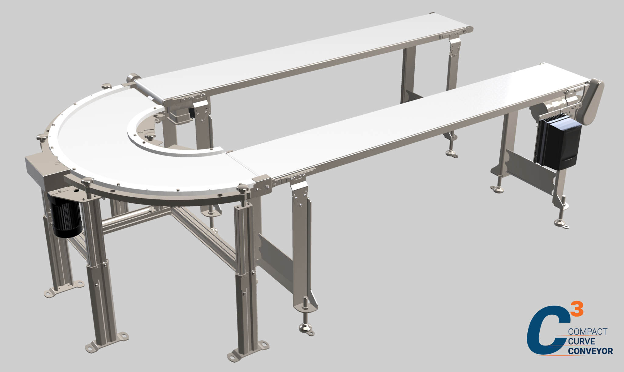 C3 Compact Curve Conveyor Elevates Bakery Production Facility - Dorner ...